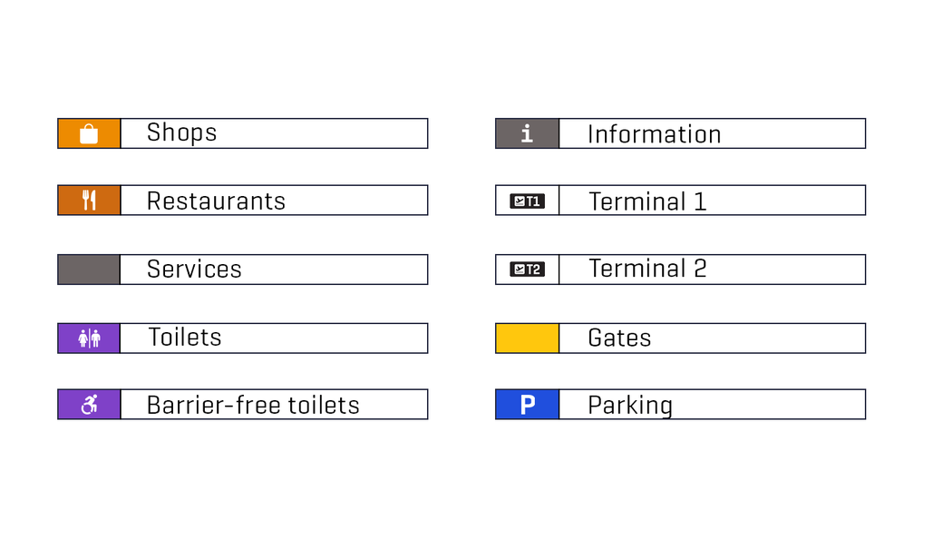 Airport map | Digital map - Munich Airport