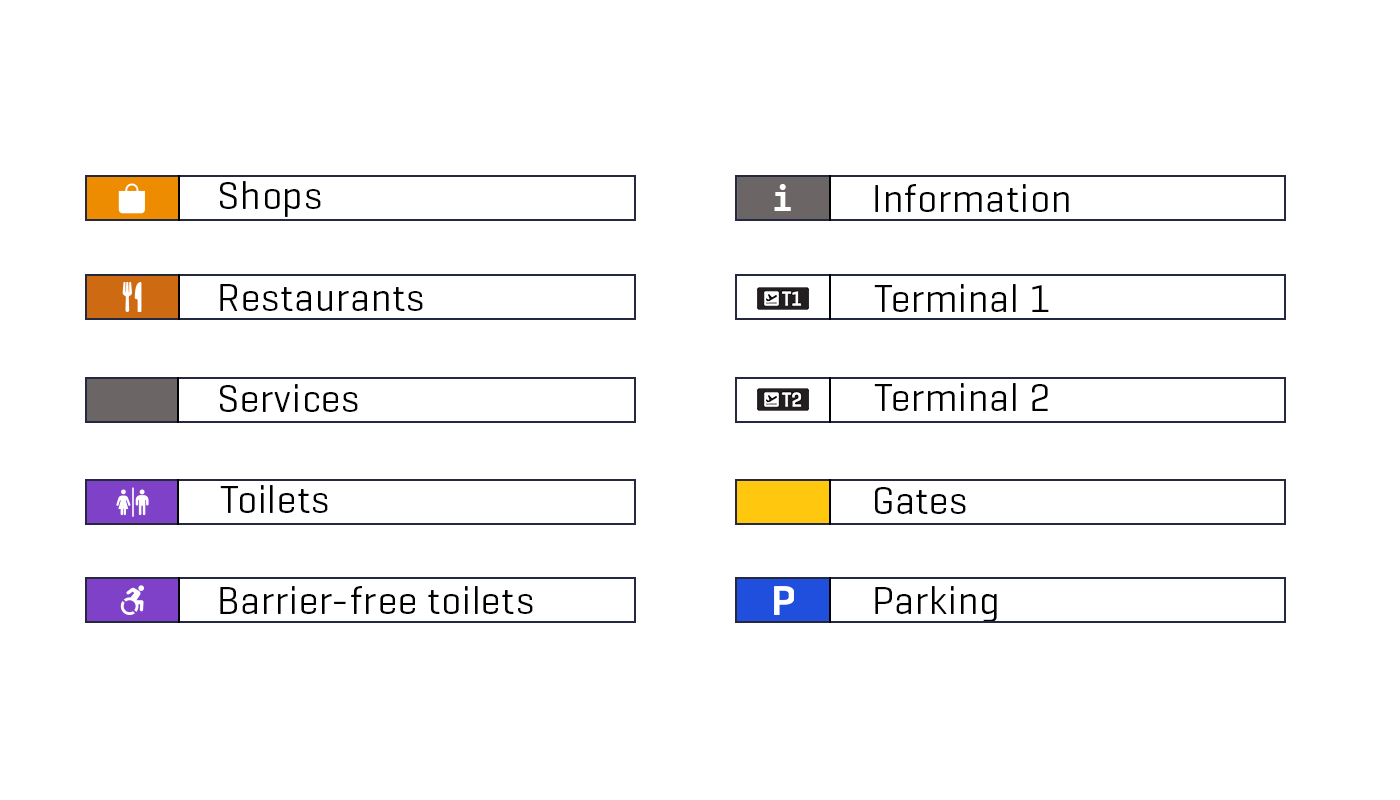 Airport map | Digital map - Munich Airport